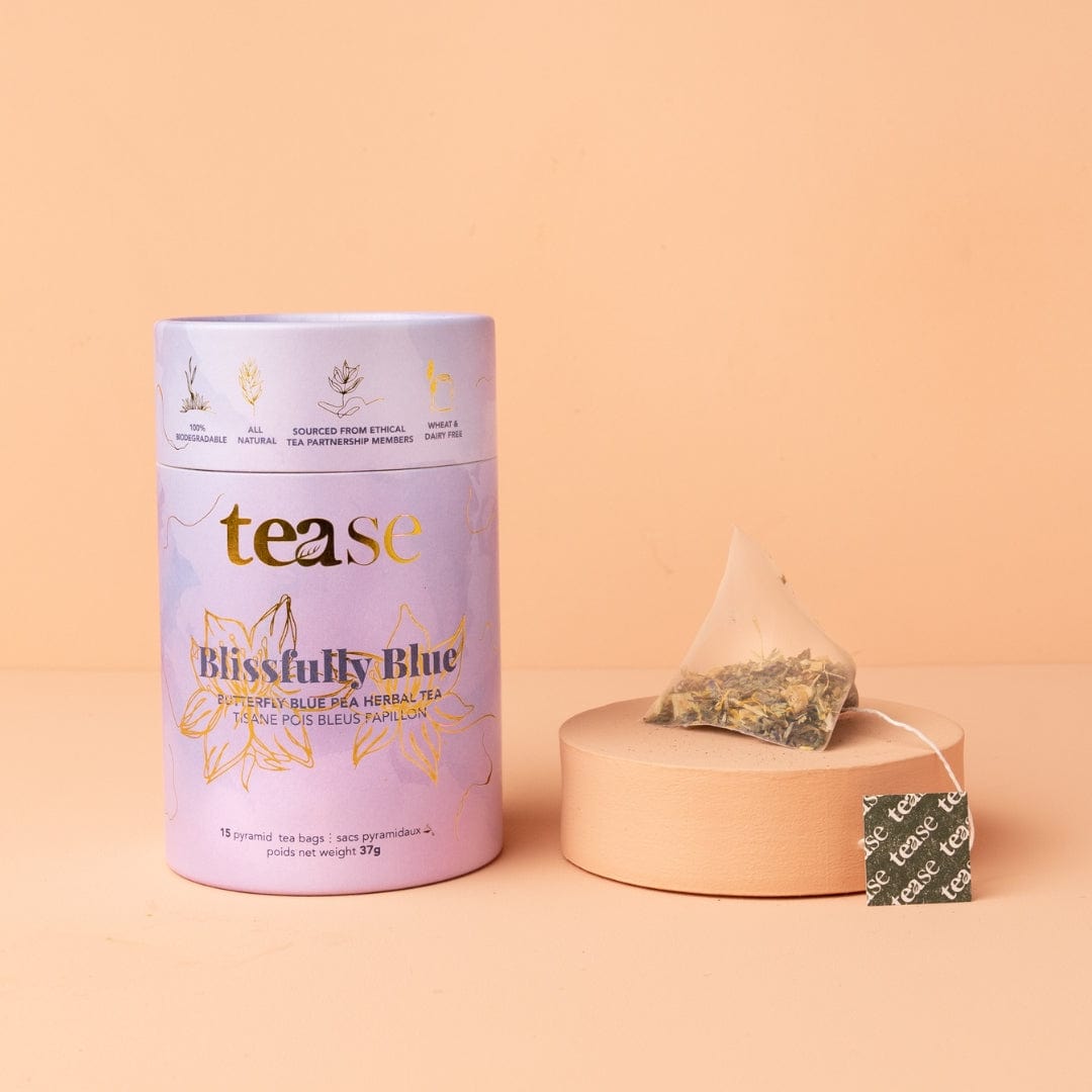 Blissfully Blue Tea | Butterfly Blue Pea Tea for Mood Support - Tease ...