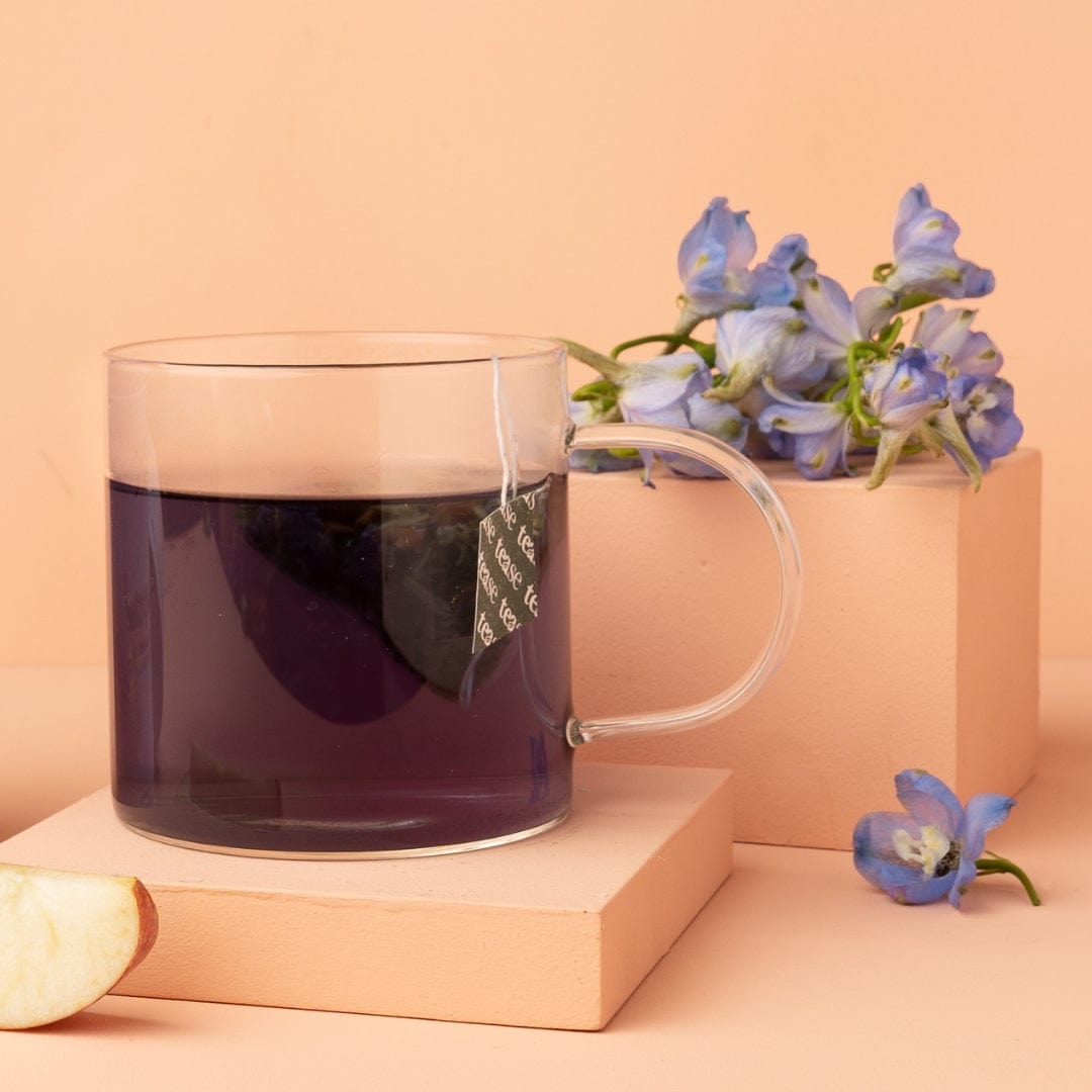 Blissfully Blue Tea | Butterfly Blue Pea Tea for Mood Support - Tease ...